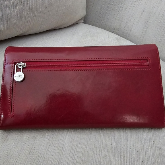 Monsac | Bags | Vintage Monsac Original Red Purse With Matching Wallet ...